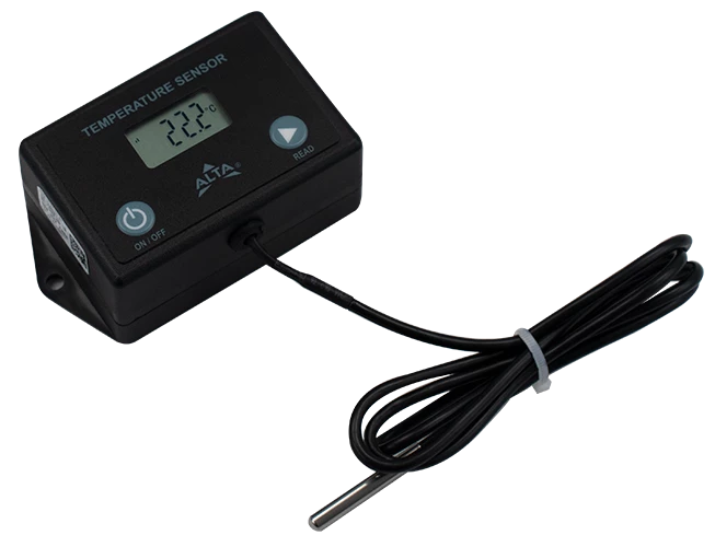 Monnit ALTA Digital Temperature Sensor W/ 10 Ft Probe, AA Battery ...